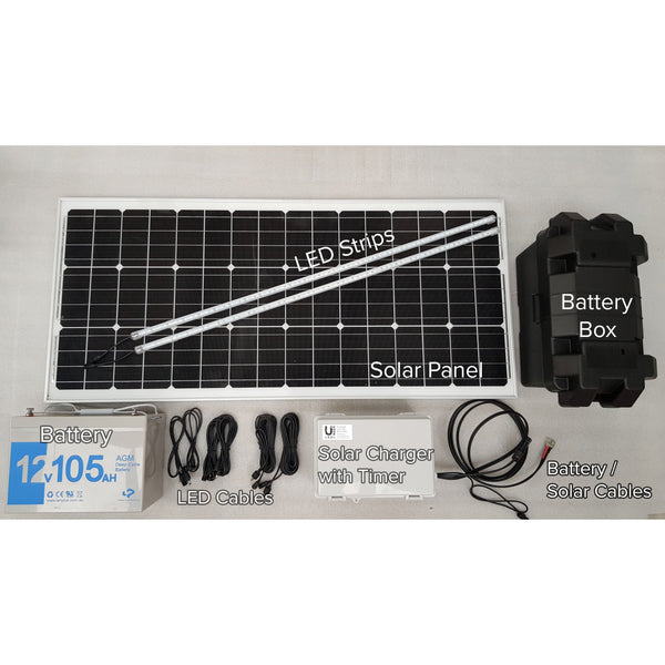 2 Horse Stable Solar LED Lighting Kit – Uneek LEDs