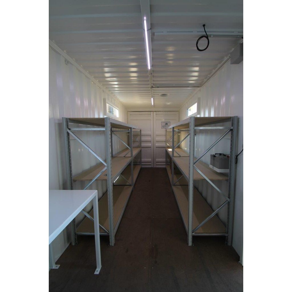 Solar LED Lighting Kit for Commercial Shipping Container Setup – Uneek LEDs